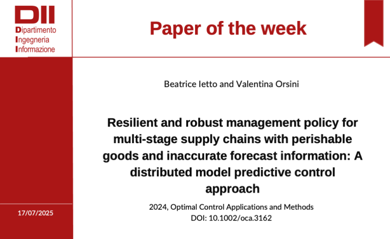 Resilient and robust management policy for multi-stage supply chains ...